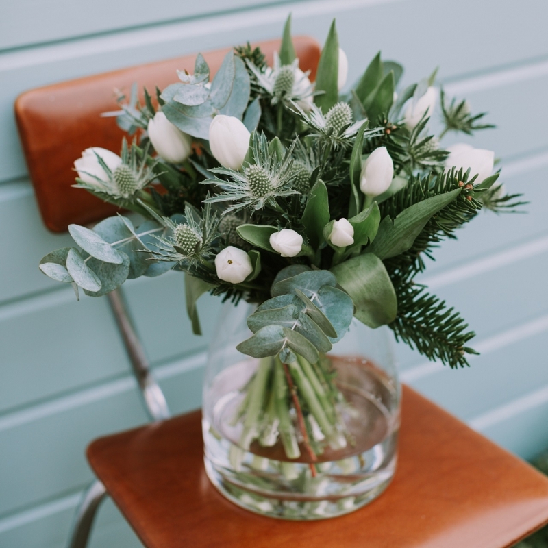 Bouquet Blanche - Livraison de bouquets pour Noël en direct de la ...